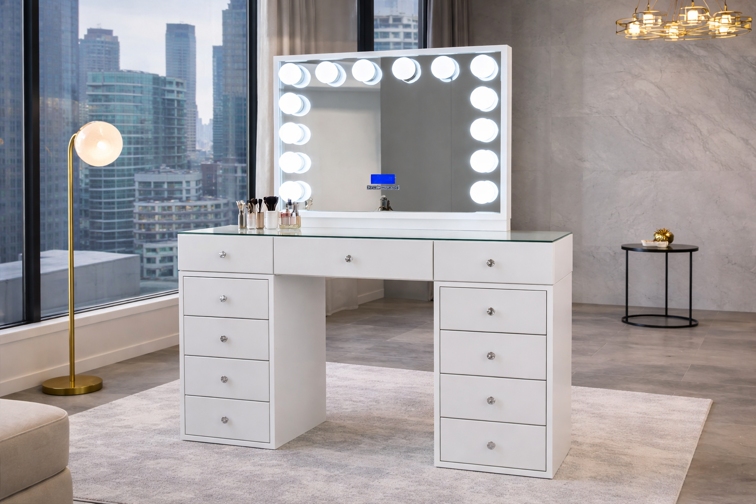 Shop Vanity Tables, Makeup Vanities & Mirrors